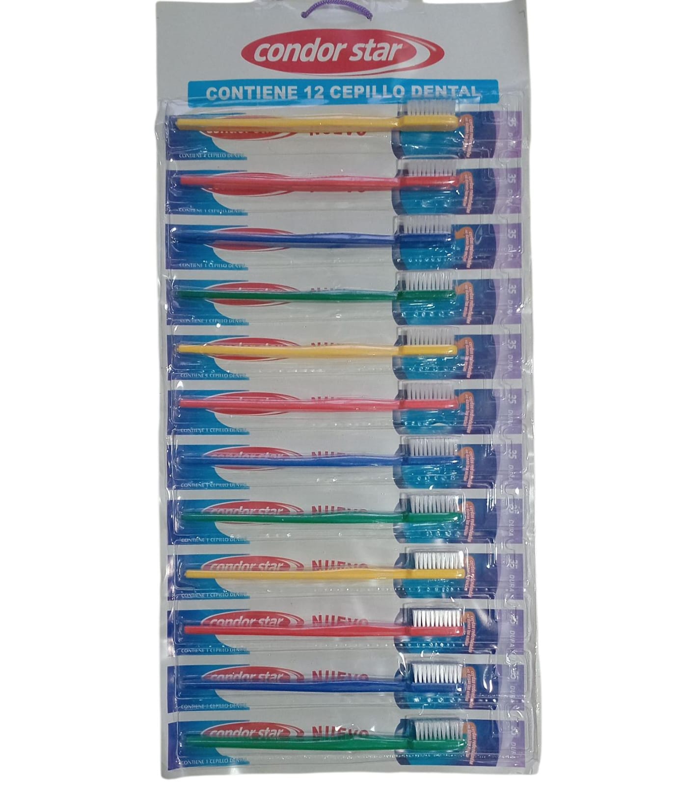 CEPILLO BUCAL CONDOR EN BLISTER X12 - Mendolim